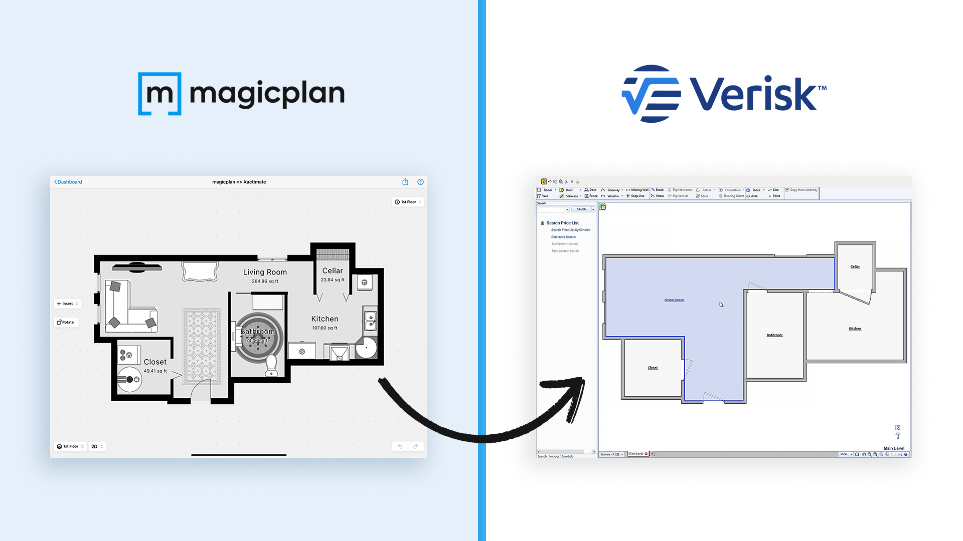 Xactimate® Integration | magicplan